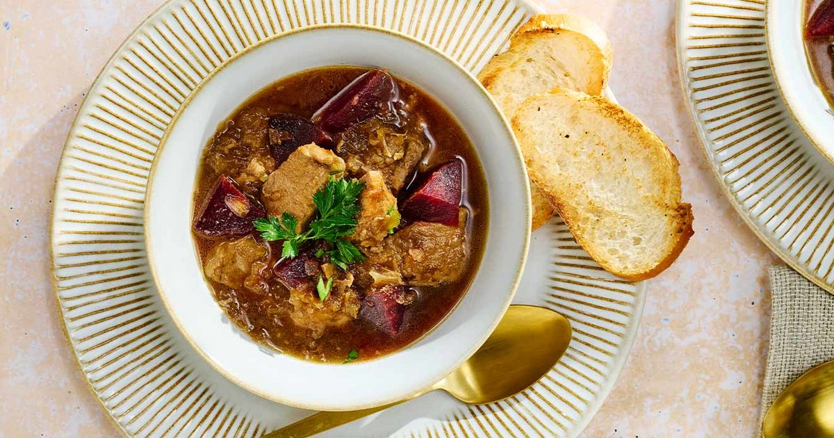 Schweinefleisch-Eintopf mit Ponzu-Yuzu-Sauce | Kikkoman